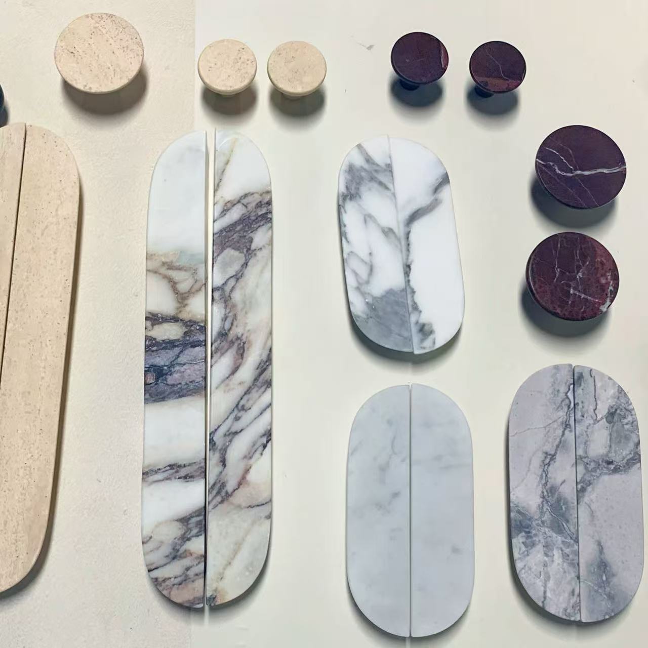 Marble & Travertine Handles | Luxury Stone Hardware – artmarblecrafts